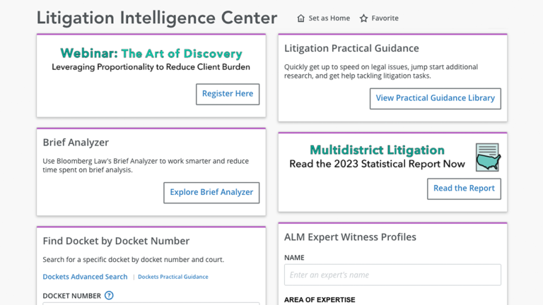 Legal Research Platform With Primary and Secondary Sources - Bloomberg Law