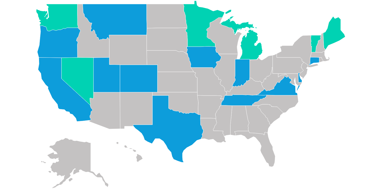 Which States Have Consumer Data Privacy Laws? - Bloomberg Law