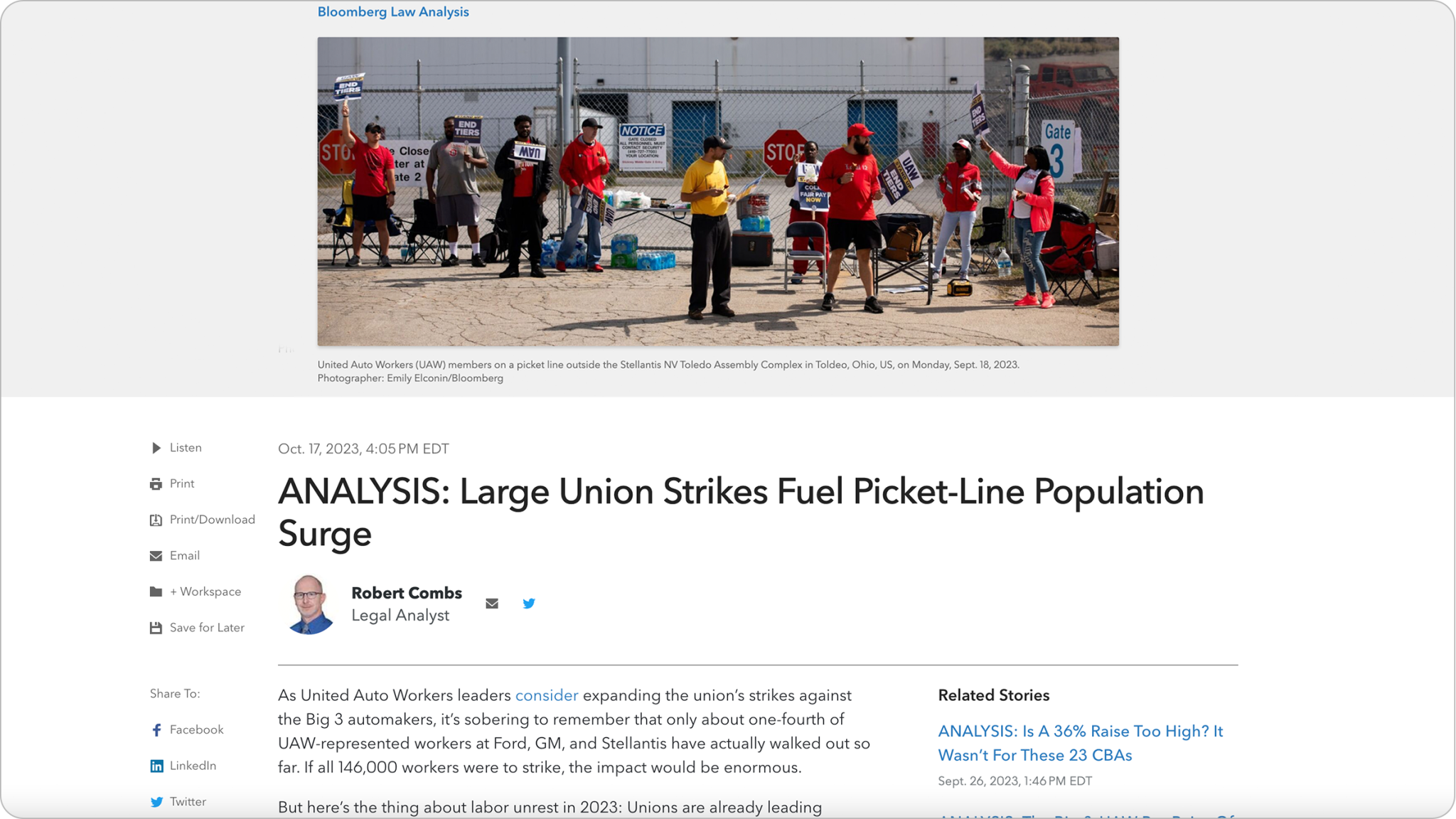 Breaking Legal News and Legal Analysis - Bloomberg Law