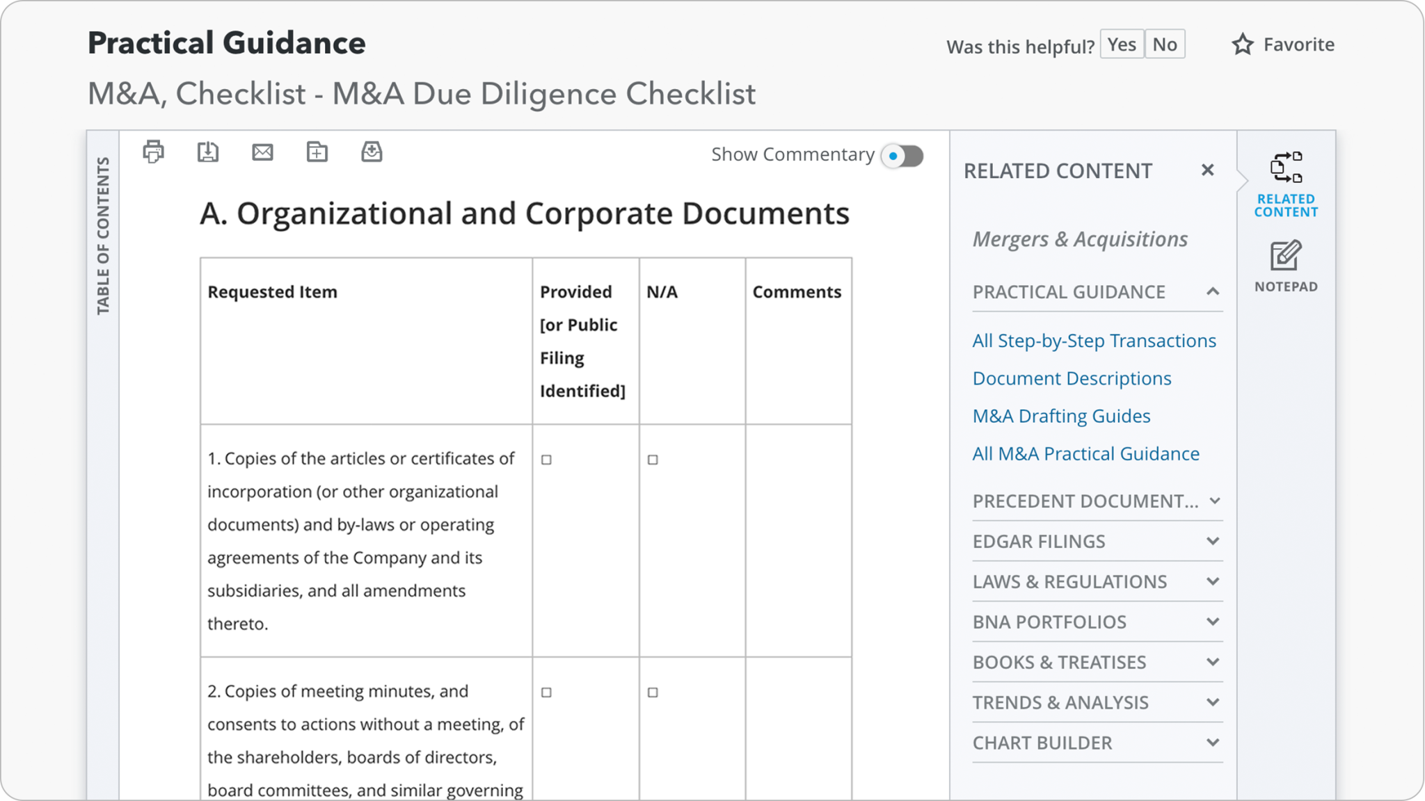 Step-by-step legal guidance to help get the job done - Bloomberg Law