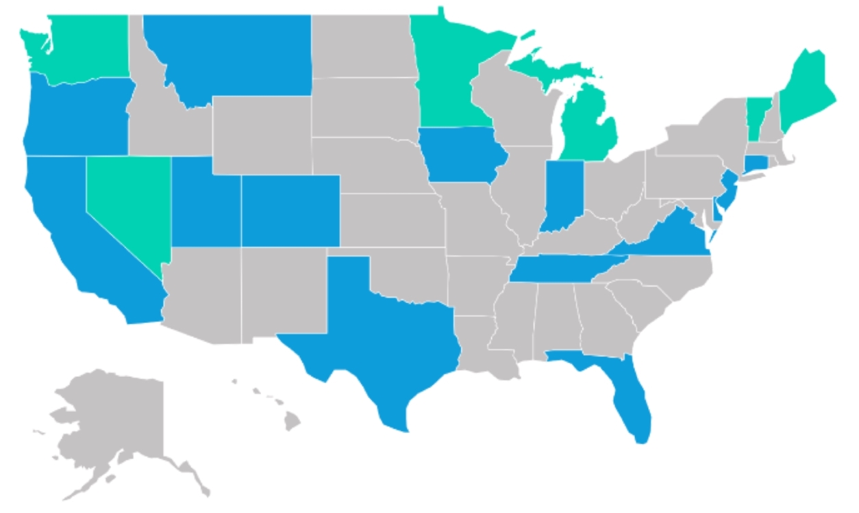 Which States Have Consumer Data Privacy Laws? - Bloomberg Law