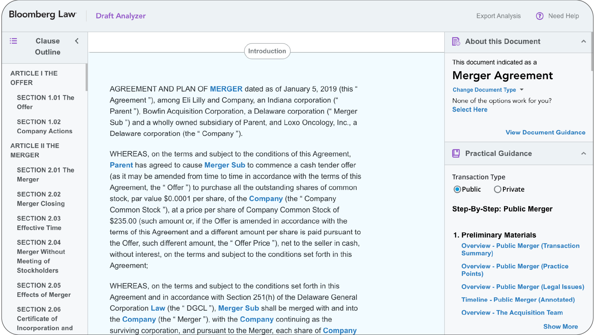 AI tool for drafting better, faster legal contracts - Bloomberg Law