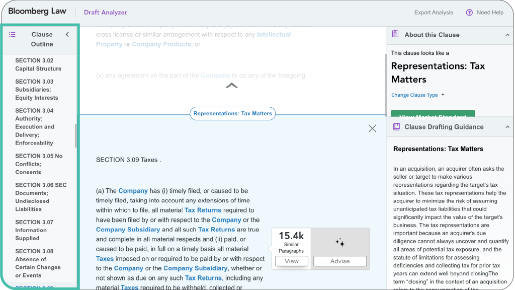 AI tool for drafting better, faster legal contracts - Bloomberg Law