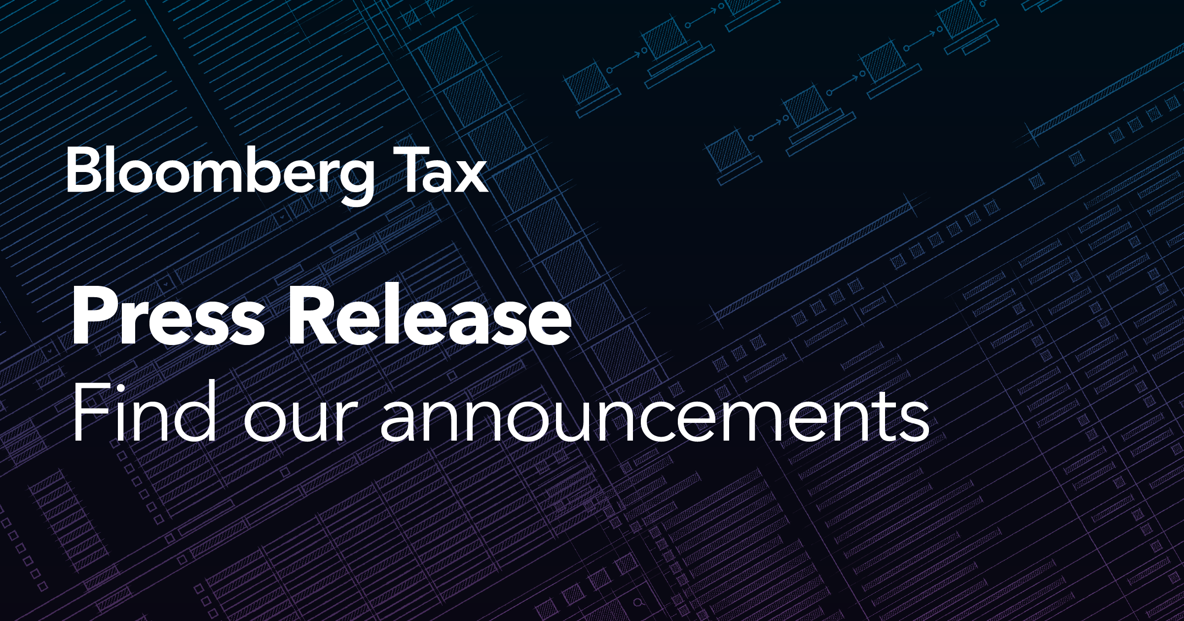 Press Releases - Bloomberg Tax