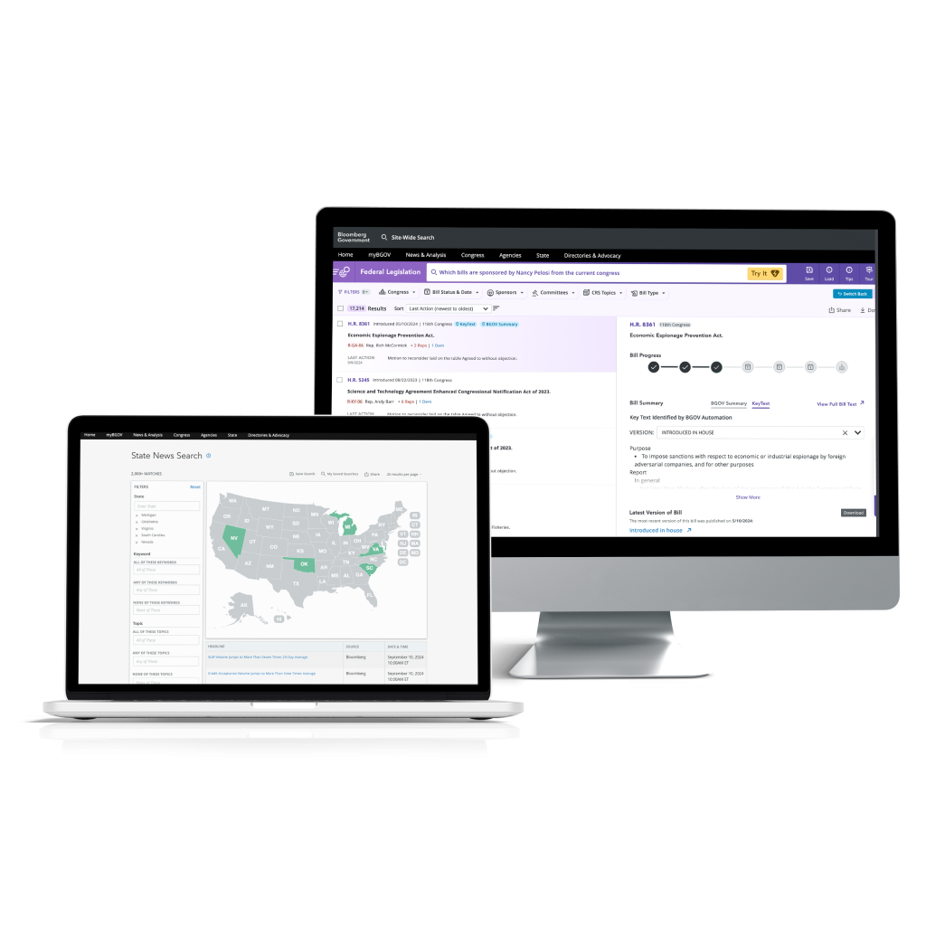 All-in-one public affairs and government news platform - Bloomberg ...