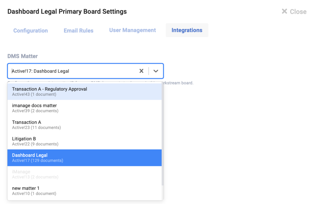 How to Manage Documents - Dashboard Legal Help