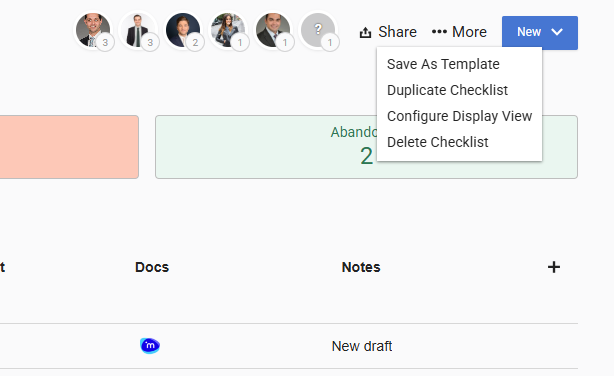 Configure and Customize Checklists - Dashboard Legal Help Configure and Customize Checklists - Dashboard Legal Help