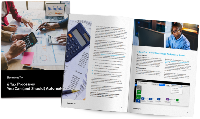 6 Tax Processes You Can Automate - Bloomberg Tax