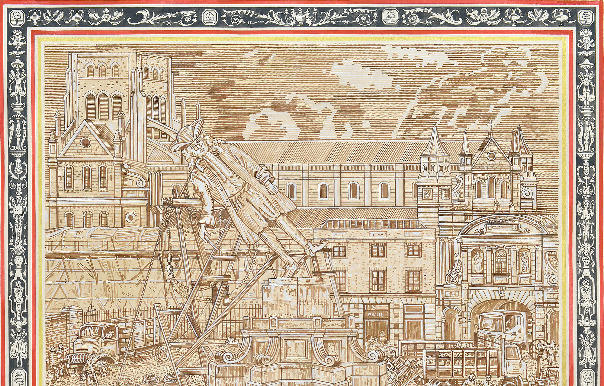 The Budge Row Bibliotheque - Bloomberg Space