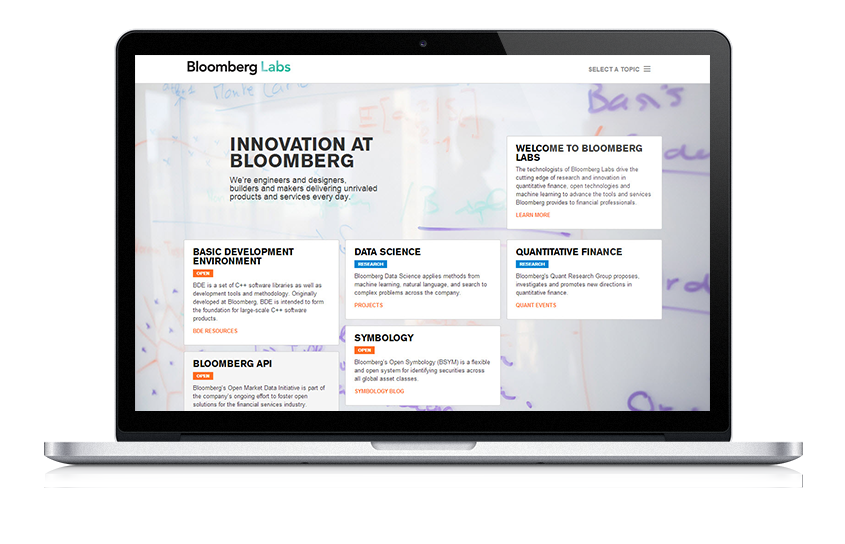 Launching Bloomberg Labs: Bloomberg’s Website Dedicated to Technology ...