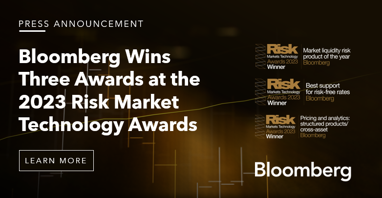 Bloomberg Wins Three Awards at the 2023 Risk Market Technology Awards ...