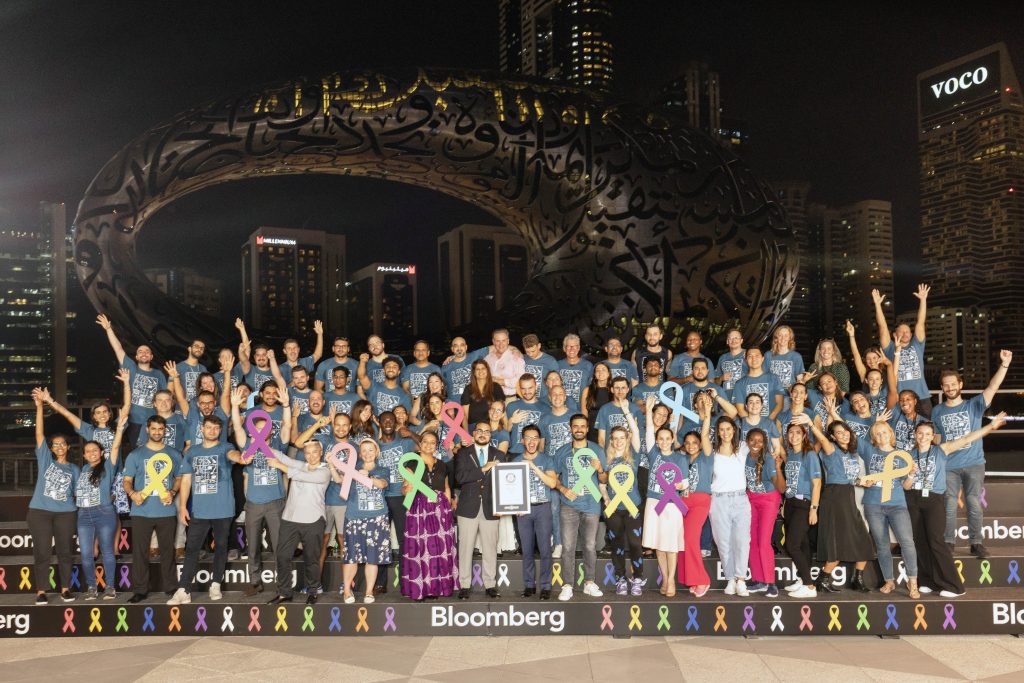 Bloomberg's Dubai office breaks Guinness World Records title in ...