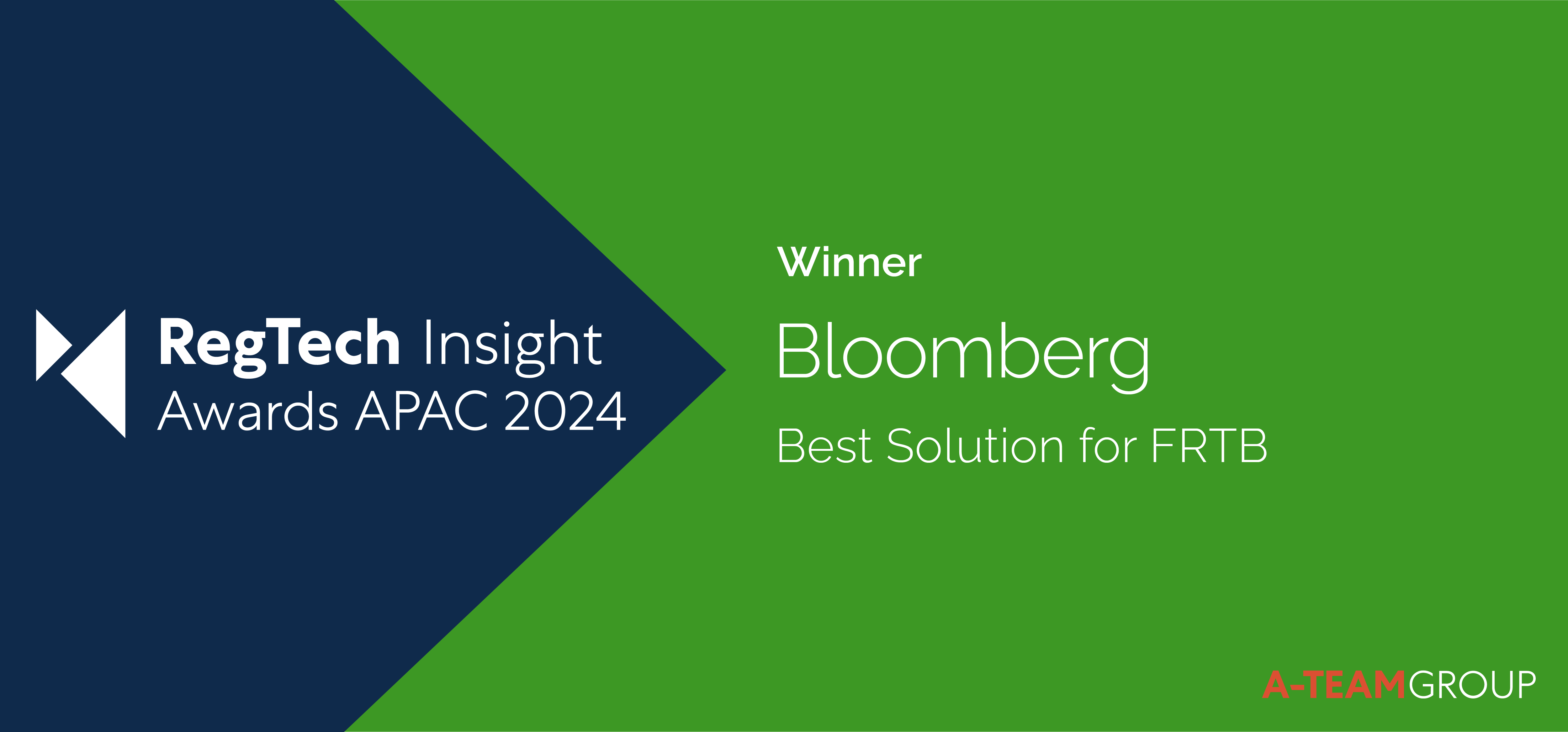 Bloomberg Wins Best Solution for FRTB at RegTech Insight Awards APAC ...