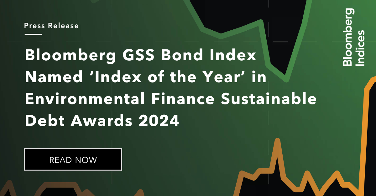 Bloomberg GSS Bond Index Named ‘Index of the Year’ in Environmental Finance Sustainable Debt ...