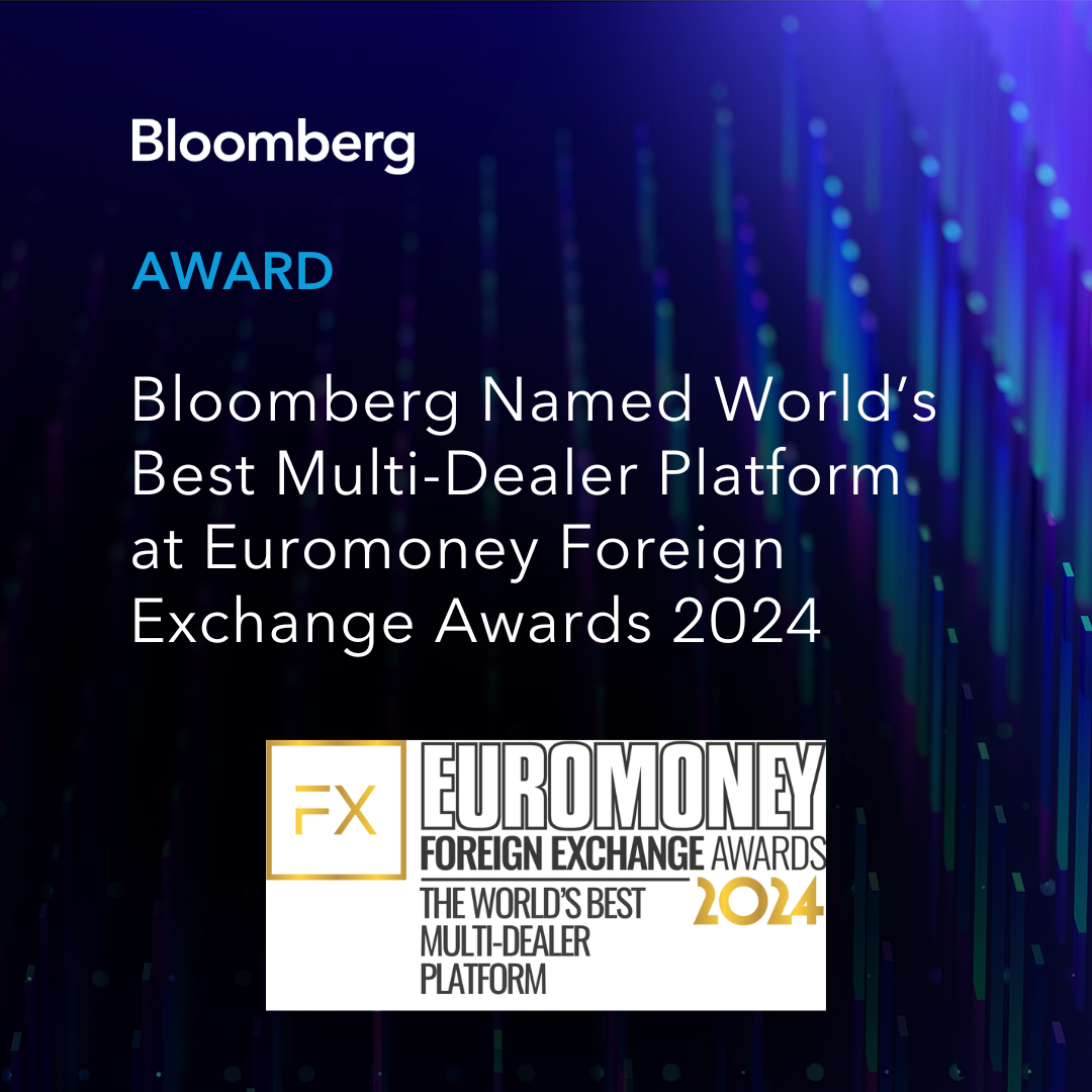 Bloomberg Named Best Multi-Dealer Platform at Euromoney Foreign ...