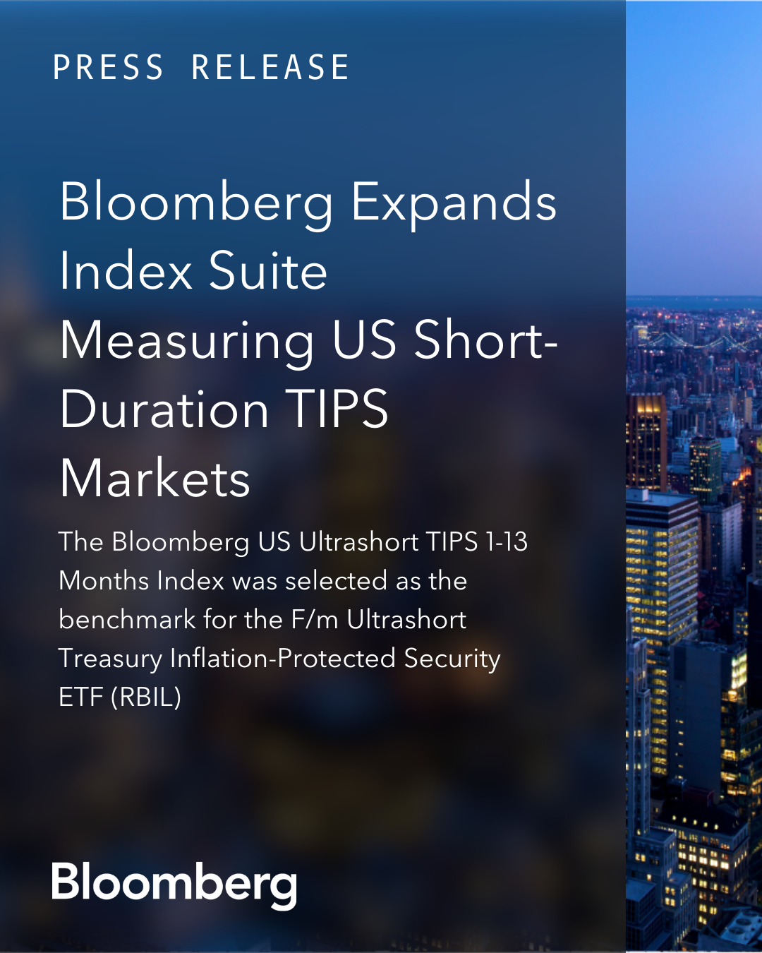Bloomberg Expands Index Suite Measuring US Short-Duration Treasury ...