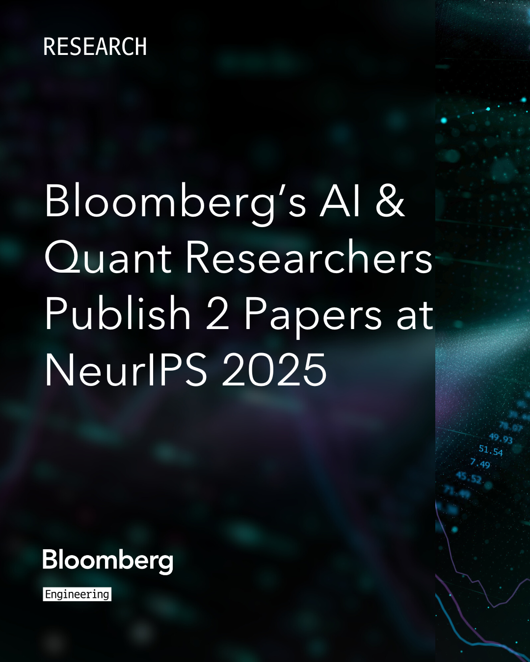 Bloomberg’s AI & Quant Researchers Publish 2 Papers at NeurIPS 2025 ...