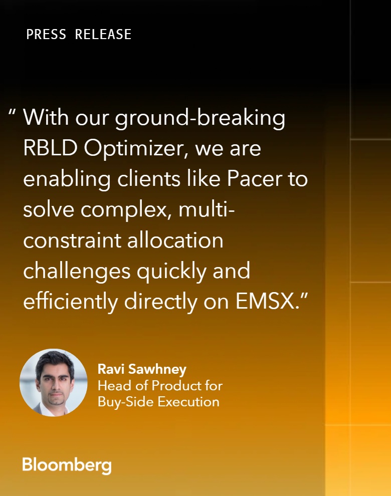 Pacer Advisors Streamlines ETF Rebalancing Workflow with Bloomberg’s ...