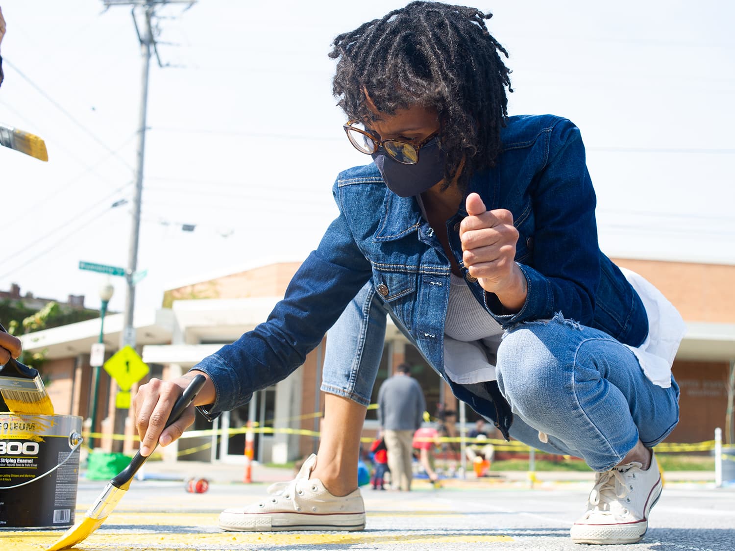 Using art to make a safer intersection | Asphalt Art