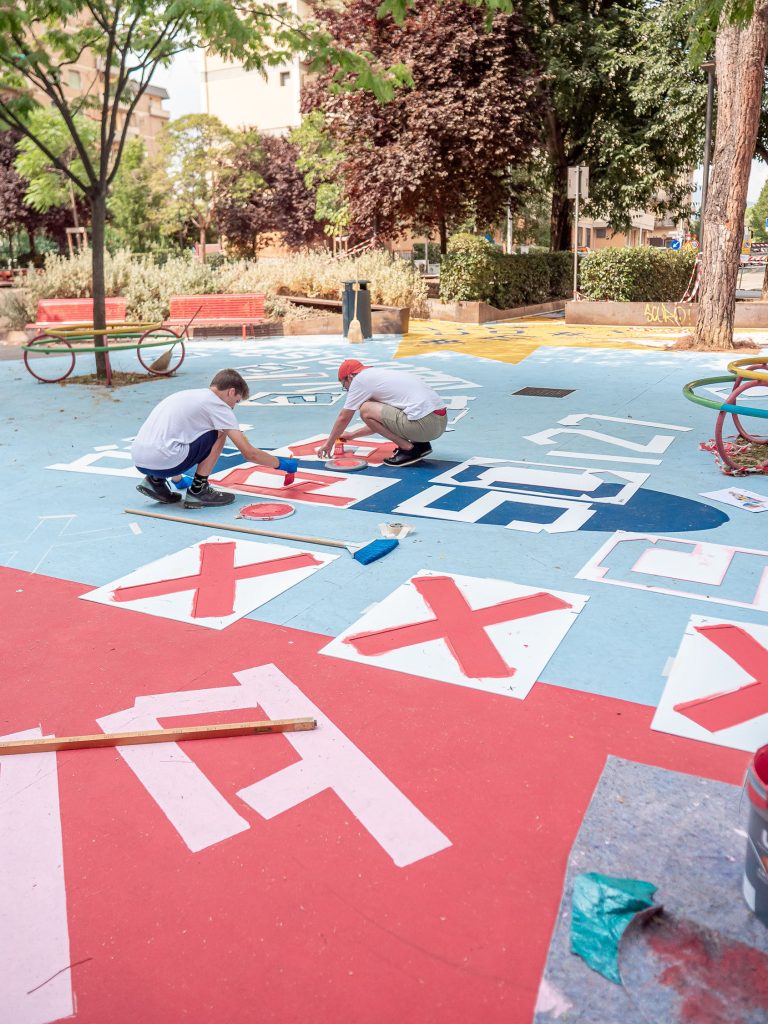 Rejuvenating a plaza as a neighborhood focal point | Asphalt Art