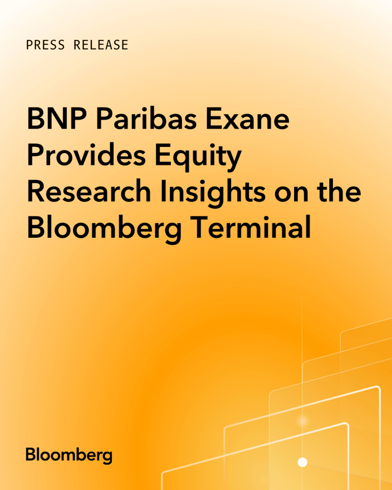 BNP Paribas Exane Provides Institutional Clients With Direct Access to Their Equity Research ...