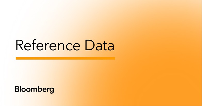 Reference Data | Bloomberg Professional Services