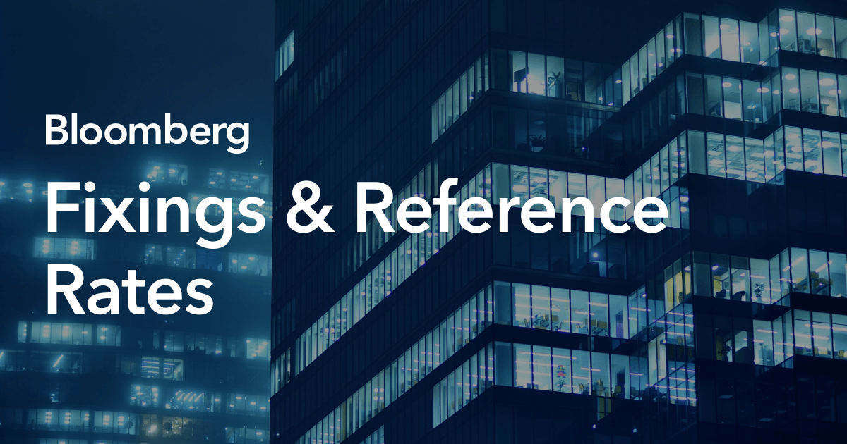 Bloomberg Fixings and Reference Rates | Bloomberg Professional Services