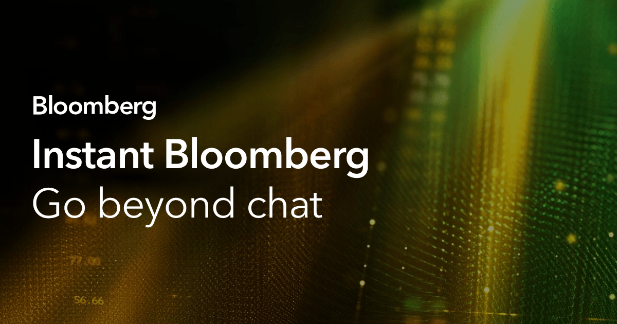 Instant Bloomberg (IB) | Bloomberg Professional Services