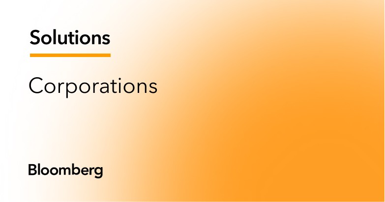 Corporations | Bloomberg Professional Services