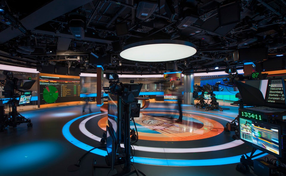 Bloomberg Debuts Hi-Tech New Broadcast Facility in London | Bloomberg Media