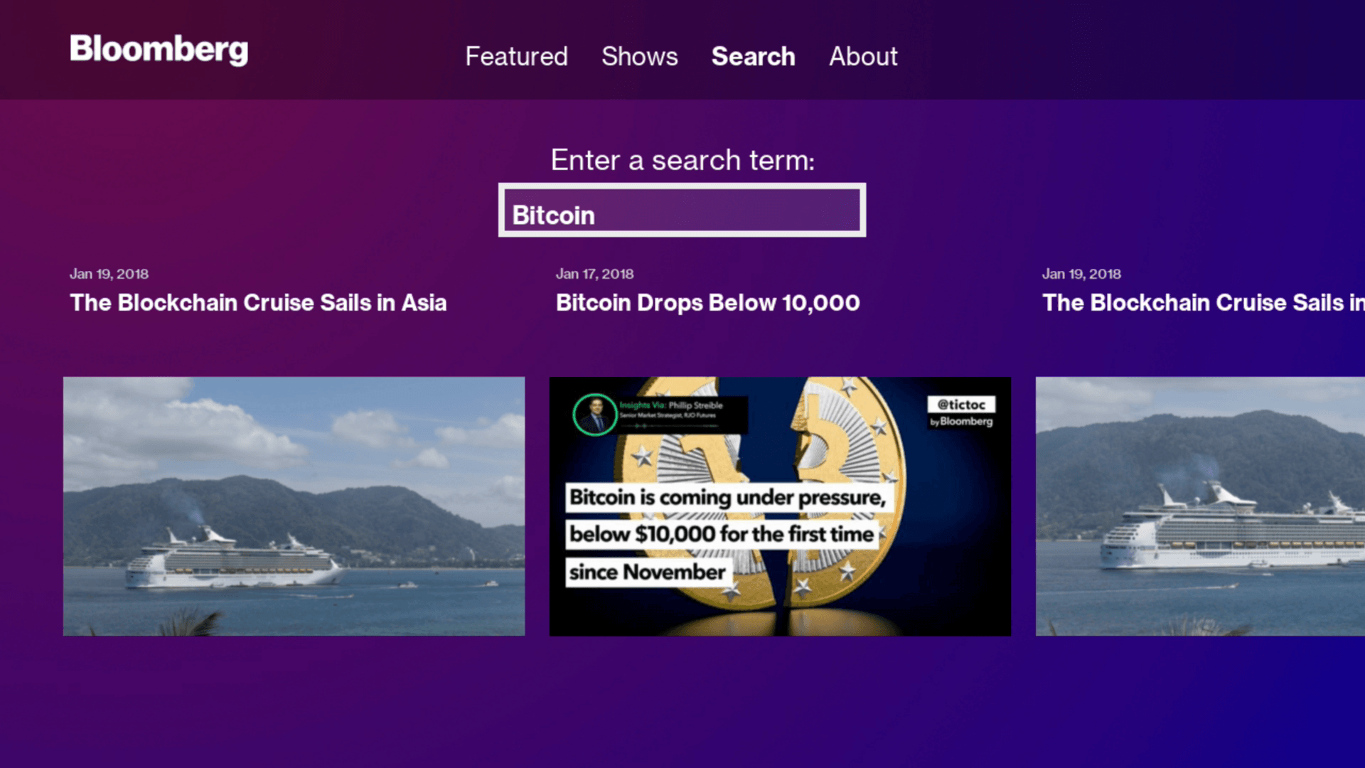 New Bloomberg Channel on the Roku Platform Offers Best of OTT, Video On ...