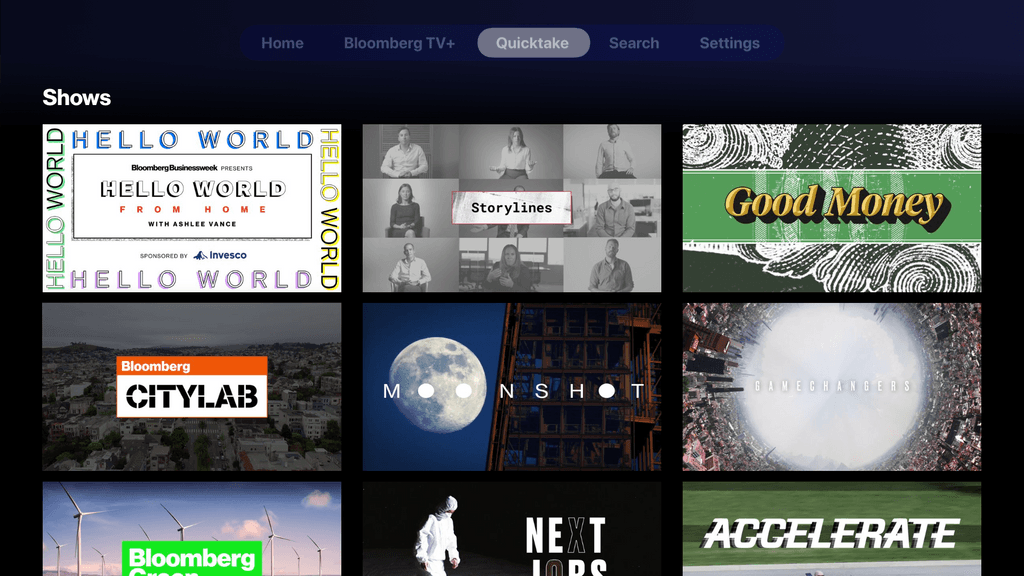 Bloomberg Media Launches Bloomberg Quicktake Streaming News Network on ...