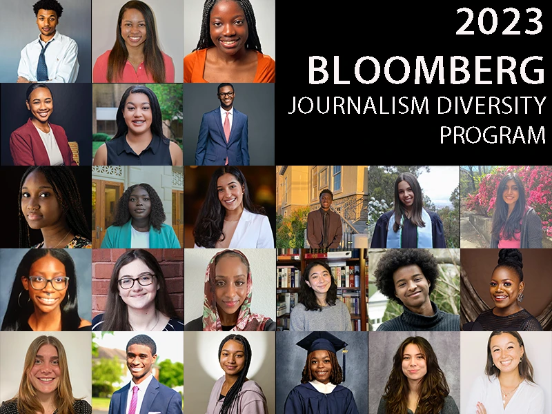 Bloomberg Journalism Diversity Program Announces 2023 US Cohort, and Guest Speakers | Press ...