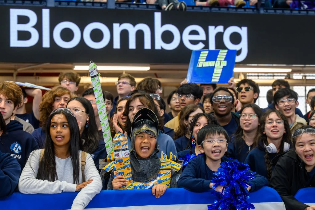 Bloomberg Engineers Help Brooklyn Robotics Reach FIRST Worlds | Bloomberg