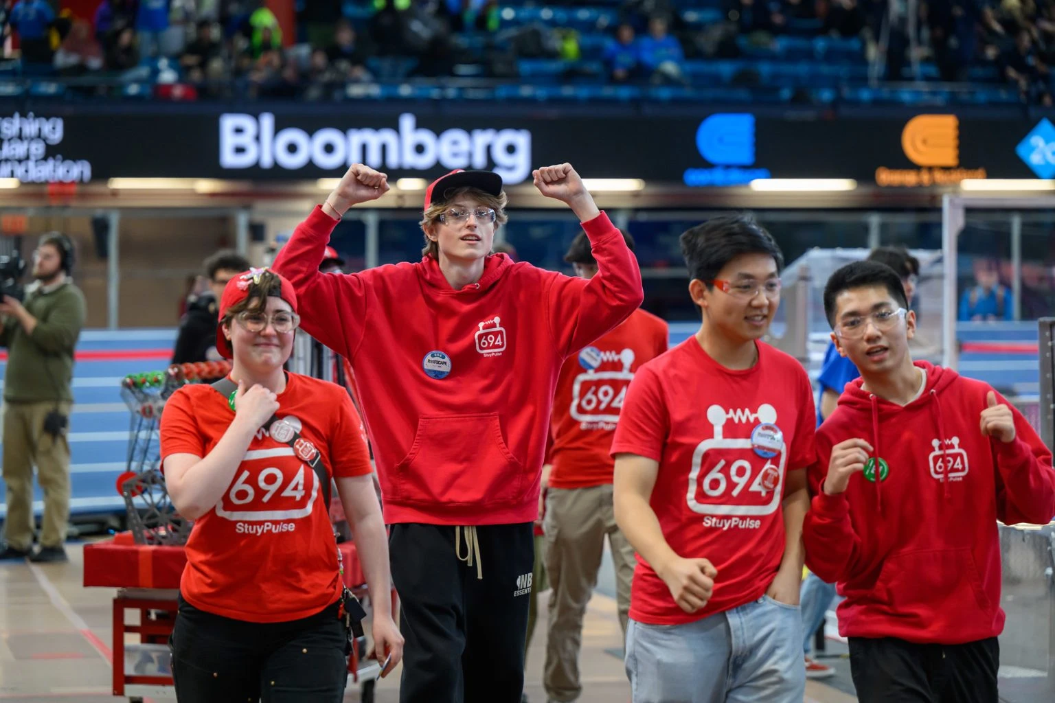 Bloomberg Engineers Help Brooklyn Robotics Reach FIRST Worlds | Bloomberg