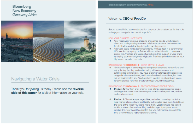 Navigating a Water Crisis: A Scenario-Planning Exercise for Corporate ...