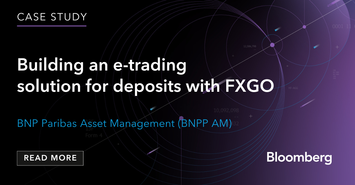 Building an e-trading solution for deposits | Insights | Bloomberg ...