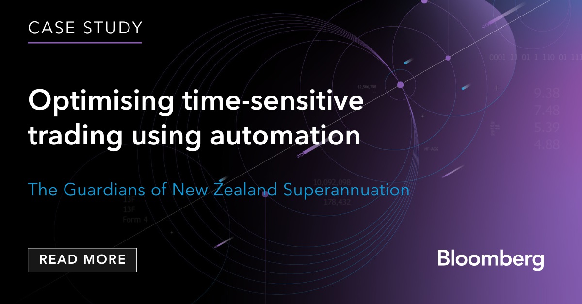 Optimizing time-sensitive trading using automation | Insights | Bloomberg Professional Services