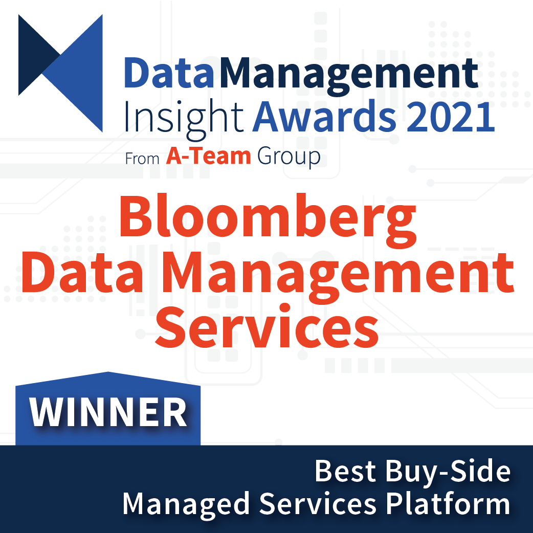 Bloomberg Data Management Services leva para casa o prêmio Best Buy-Side Managed Services ...