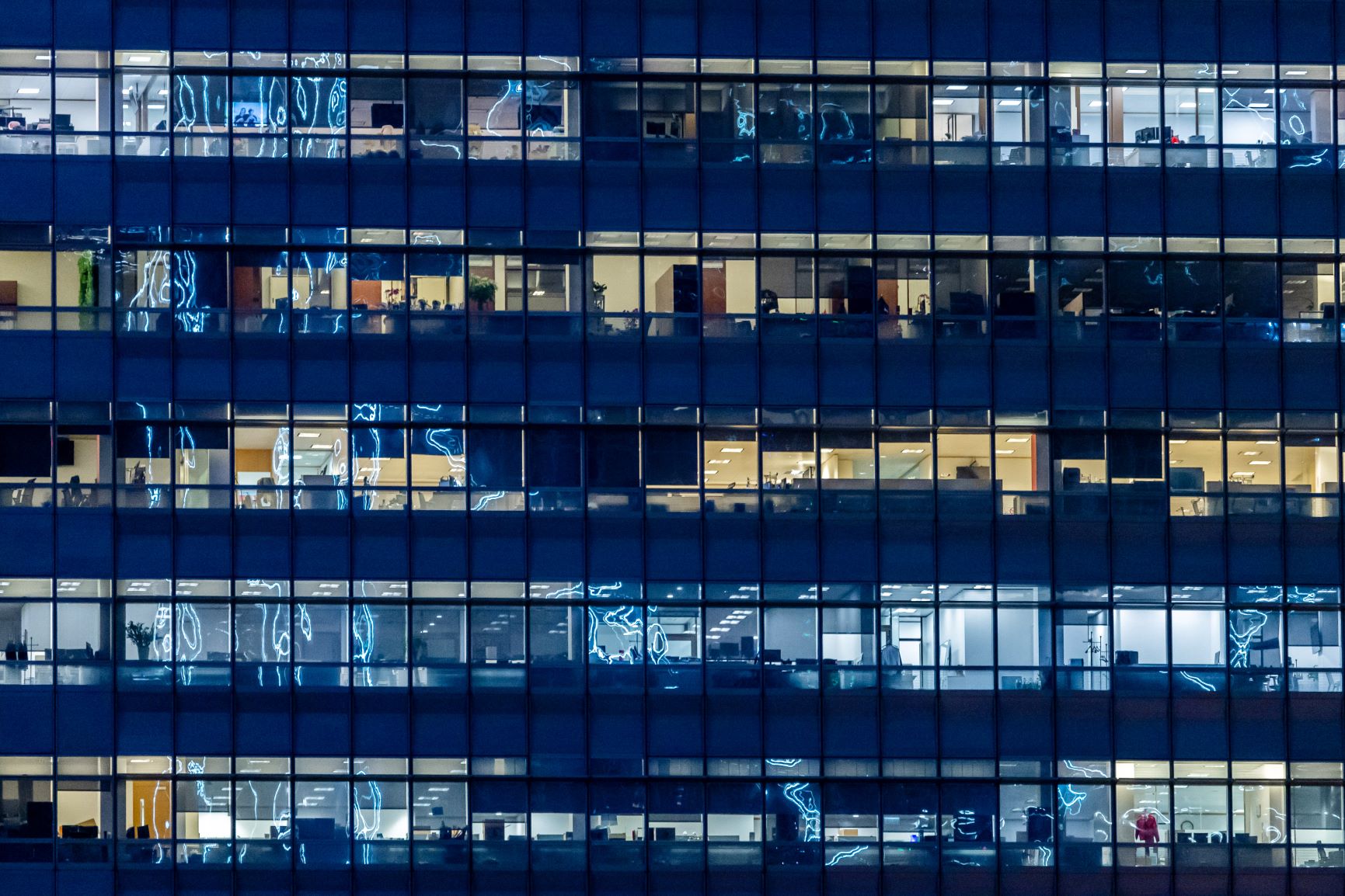 Side Glass Building Texture