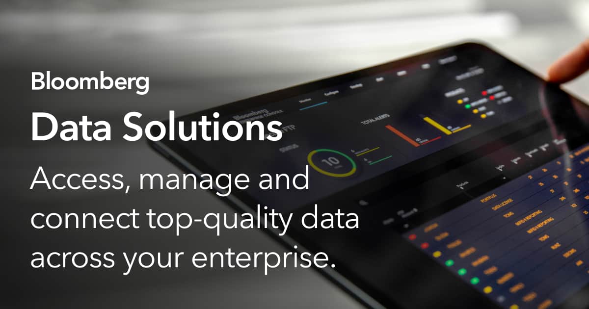 Enterprise Data | Bloomberg Professional Services