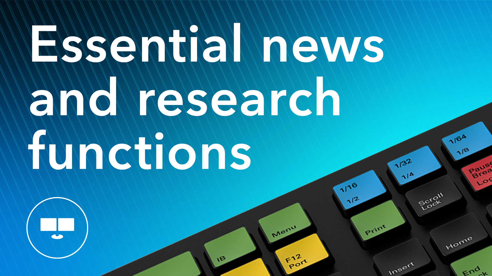 Terminal Essentials | Bloomberg Professional Services