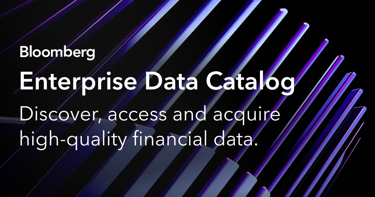 Enterprise Data Catalog | Bloomberg Professional Services