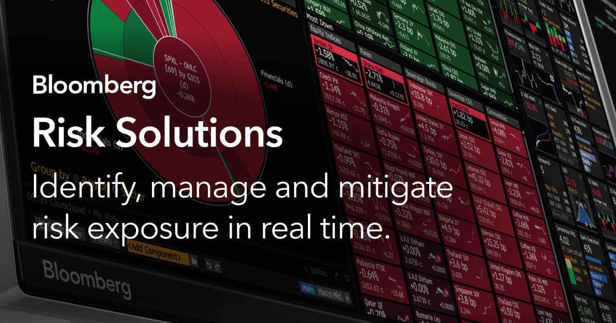 Risk | Bloomberg Professional Services
