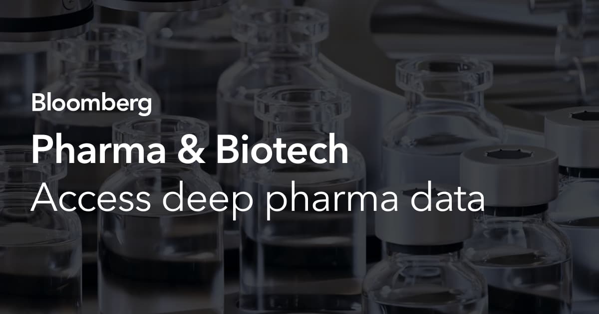 Pharma & Biotech Corporations | Bloomberg Professional Services