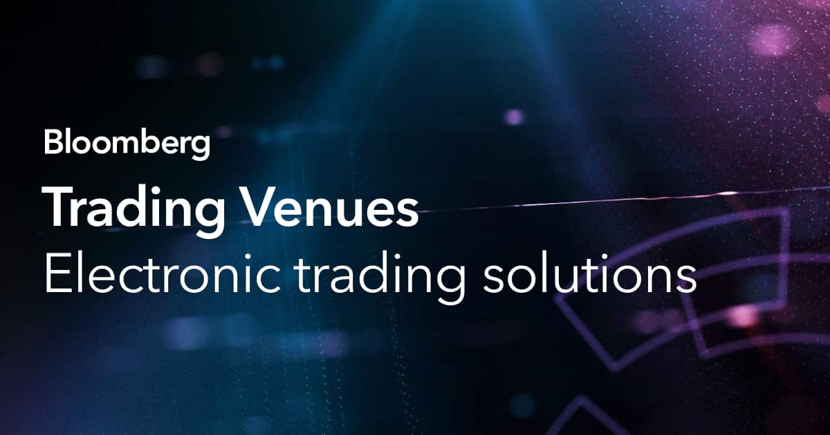 Trading Venues | Bloomberg Professional Services