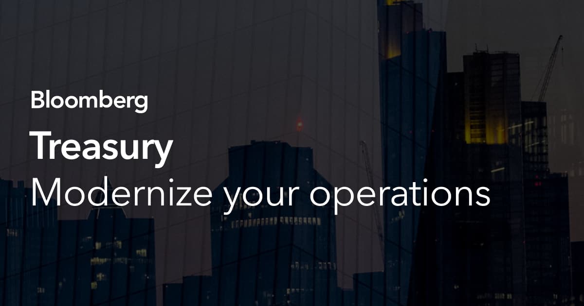 Treasury | Bloomberg Professional Services