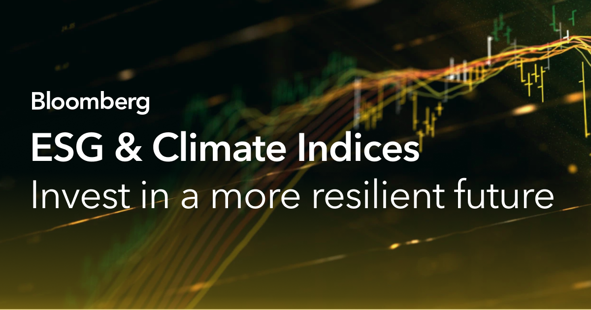 Bloomberg ESG & Climate Indices | Bloomberg Professional Services