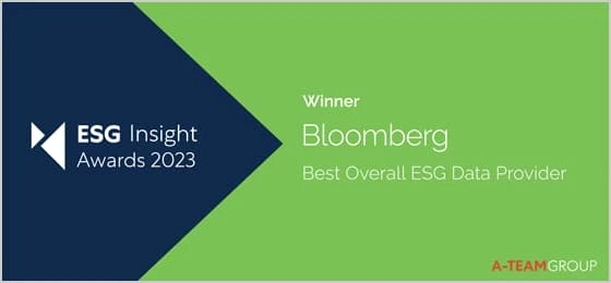 ESG and Sustainable Finance | Bloomberg Professional Services