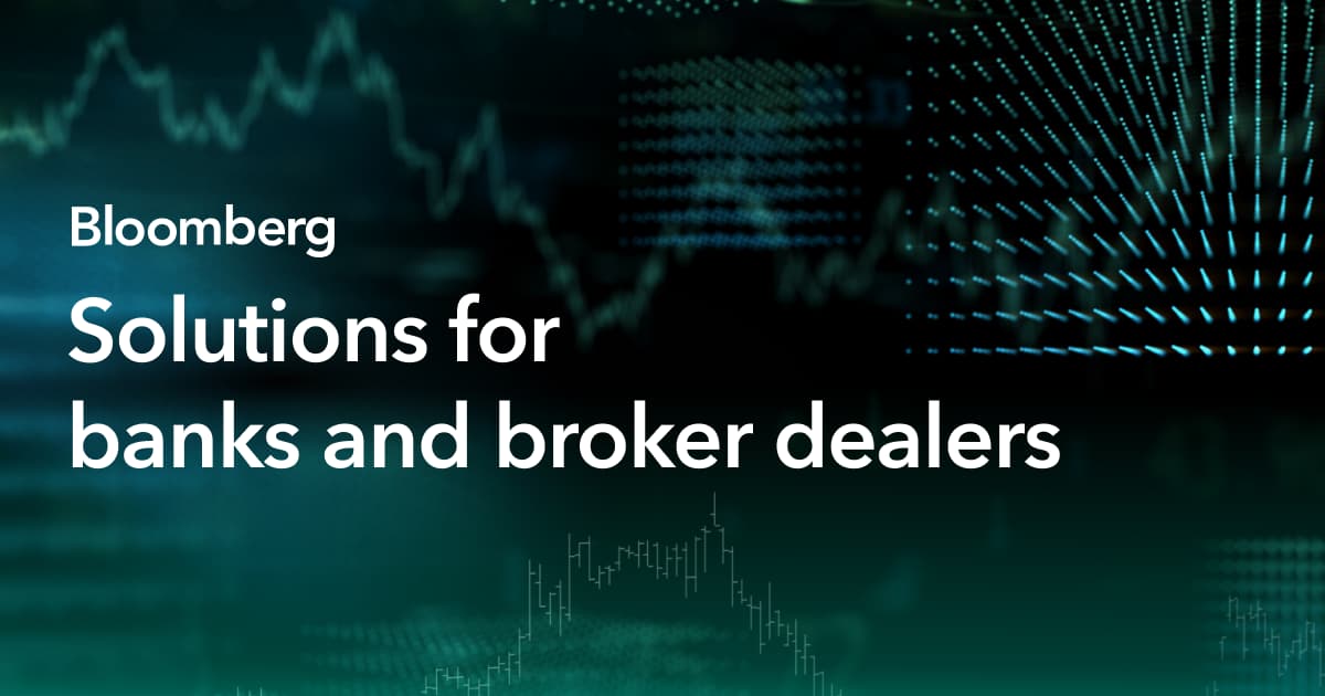 Banks and Broker Dealers | Bloomberg Professional Services